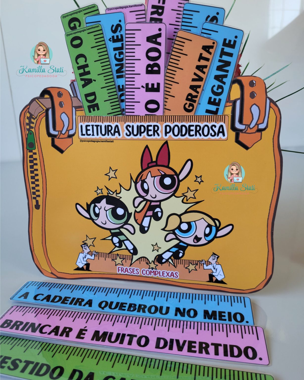 Leitura super poderosa - Oficina de Materiais Pedagógicos