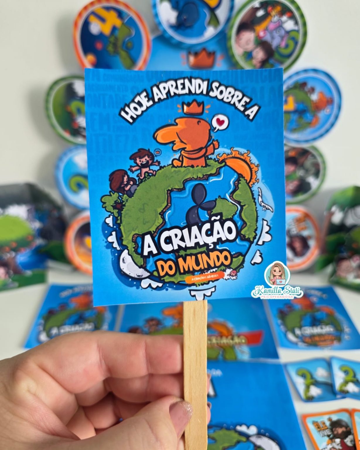 Kit a criação do mundo - Oficina de Materiais Pedagógicos