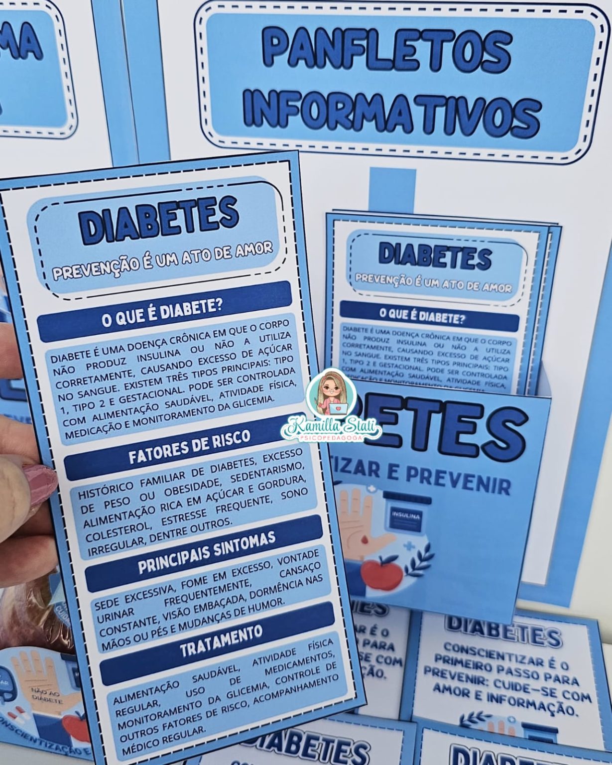 Kit diabetes - Oficina de Materiais Pedagógicos
