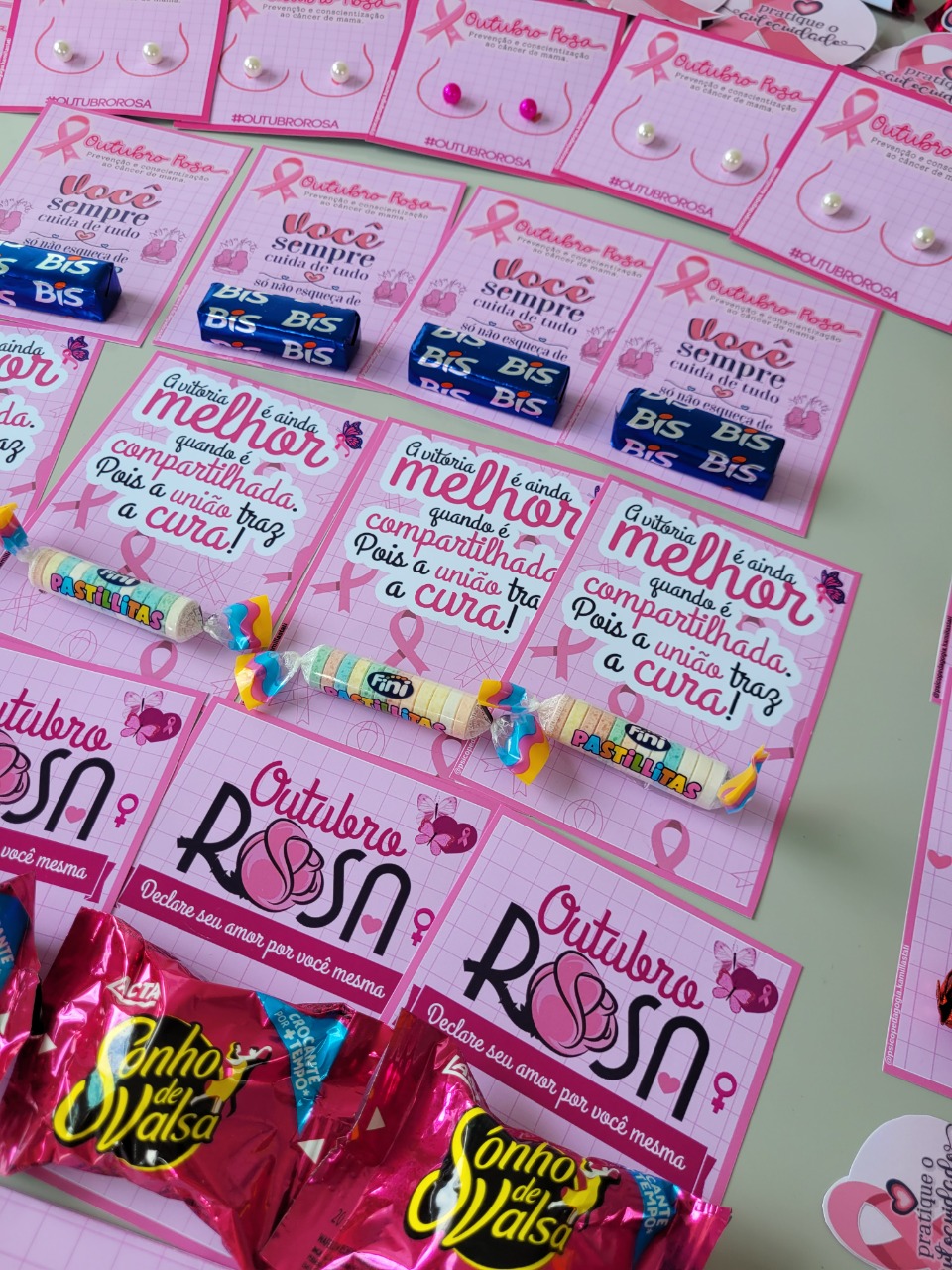 Kit outubro rosa - Oficina de Materiais Pedagógicos