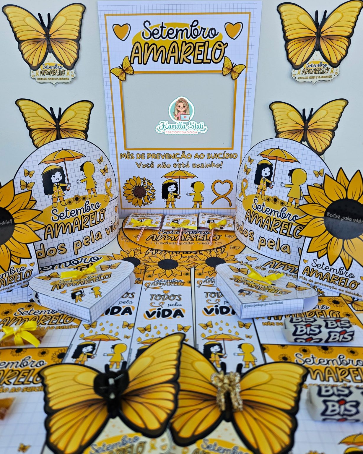 Kit setembro amarelo - Oficina de Materiais Pedagógicos